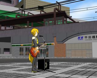 現在制作中のMMD街中ステージその4: 名称未設定